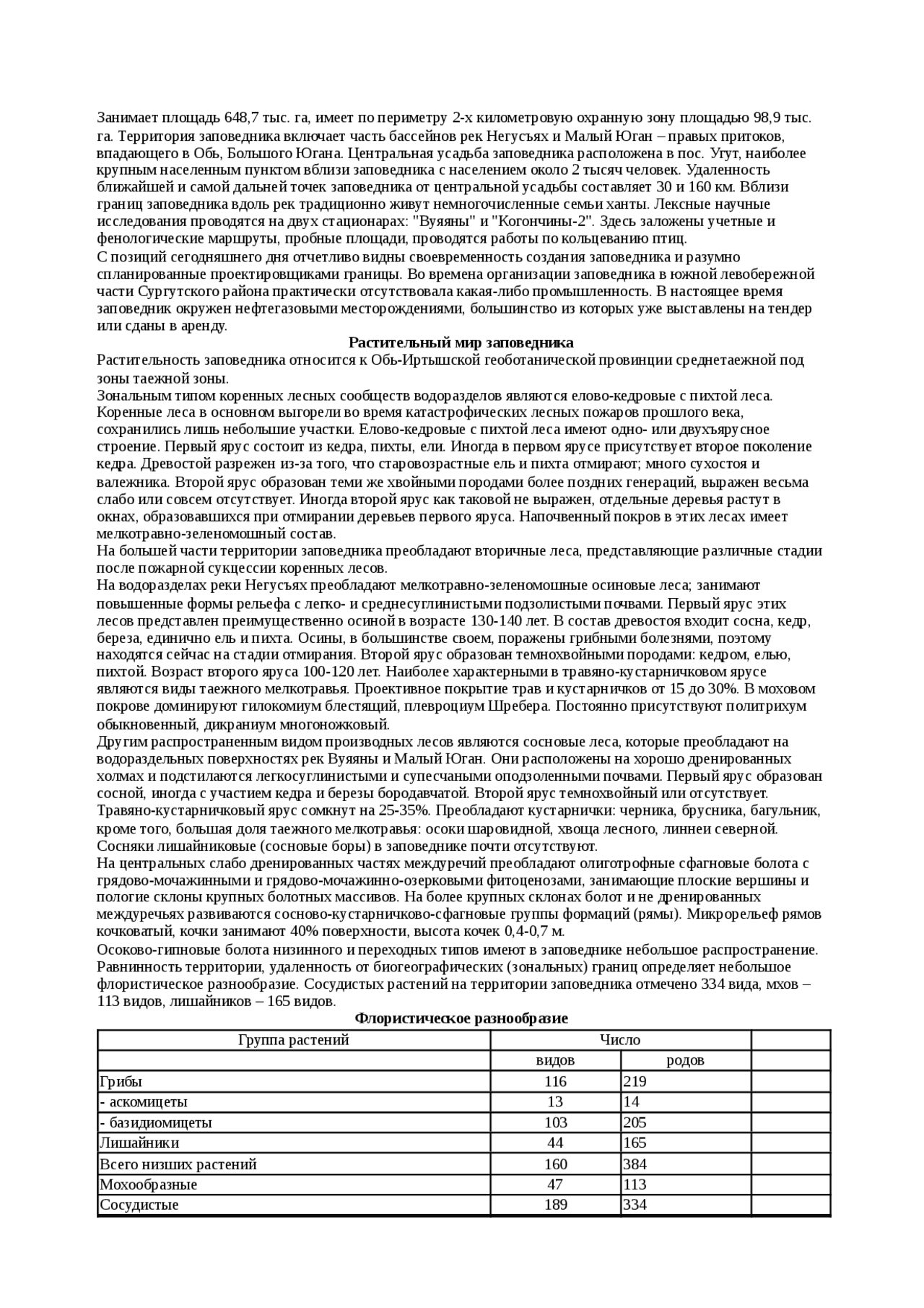 Юганский заповедник реферат по географии Сочинения Экология и охрана