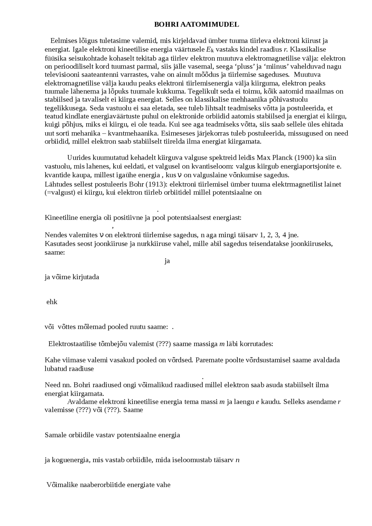 Конспект лекций по биофизике Docsity