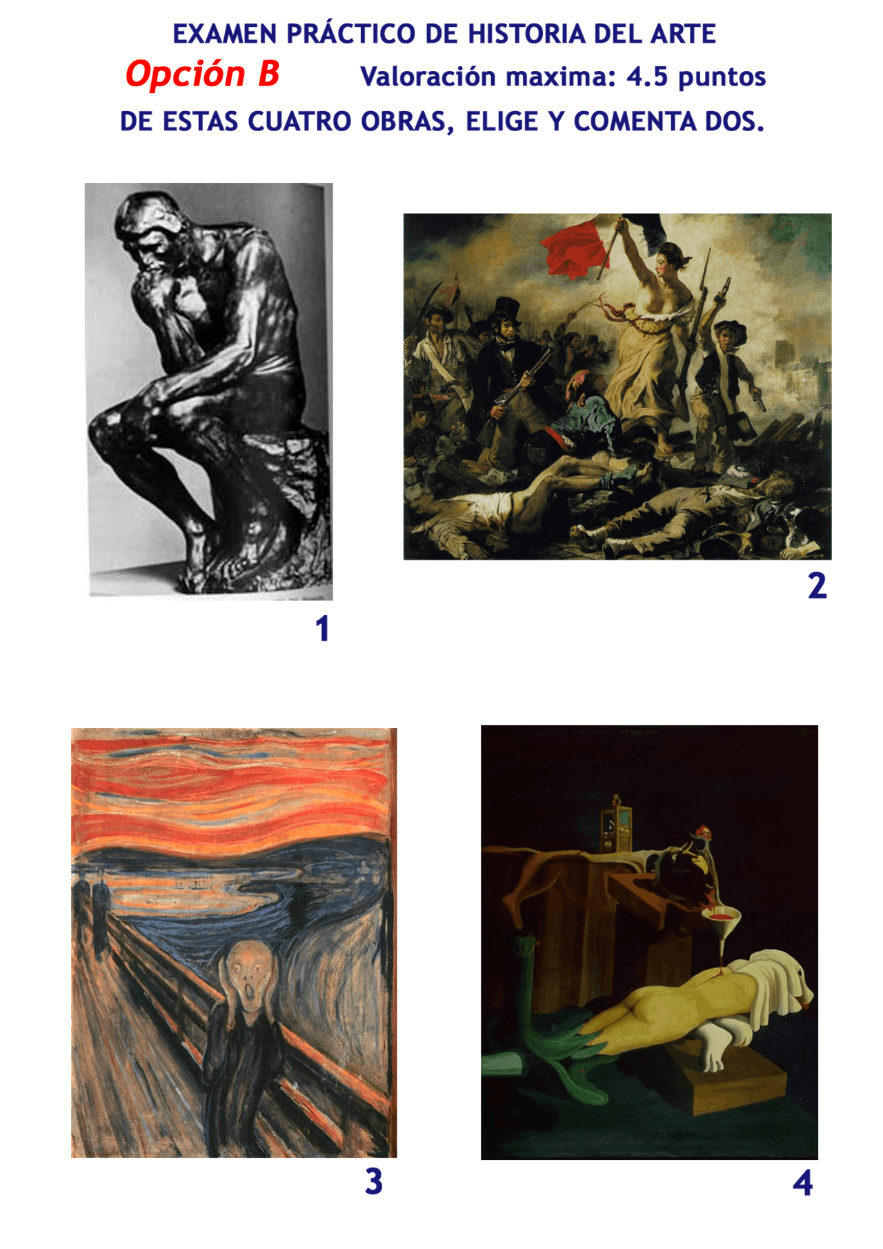 Examen de Historia del Arte - Selectividad Canarias - Junio 2007 ...