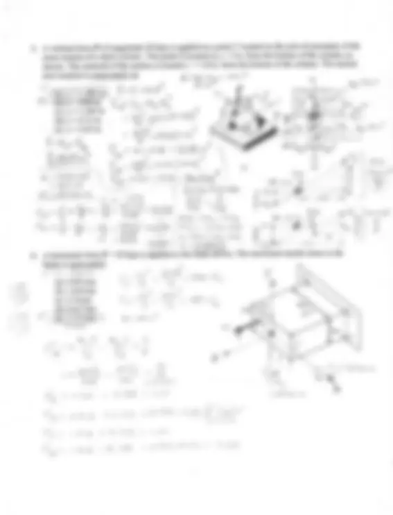 7 Solved Questions on Mechanics of Deformable Bodies - Exam 2 | ESM 2204 | Exams Mechanics of ...