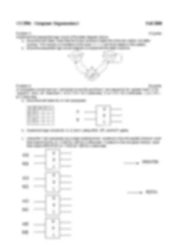 Homework for Computer Organization I course - Prof. Wu-Chun Feng | Assignments Computer Science ...