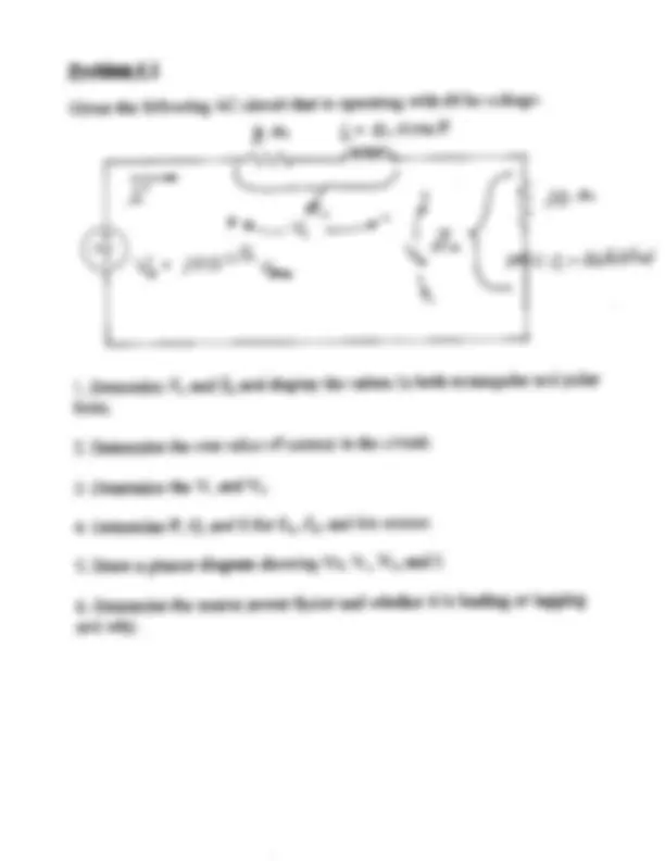 Test 1 with Answer Key - Introduction to Power Systems | ECE 3304 ...