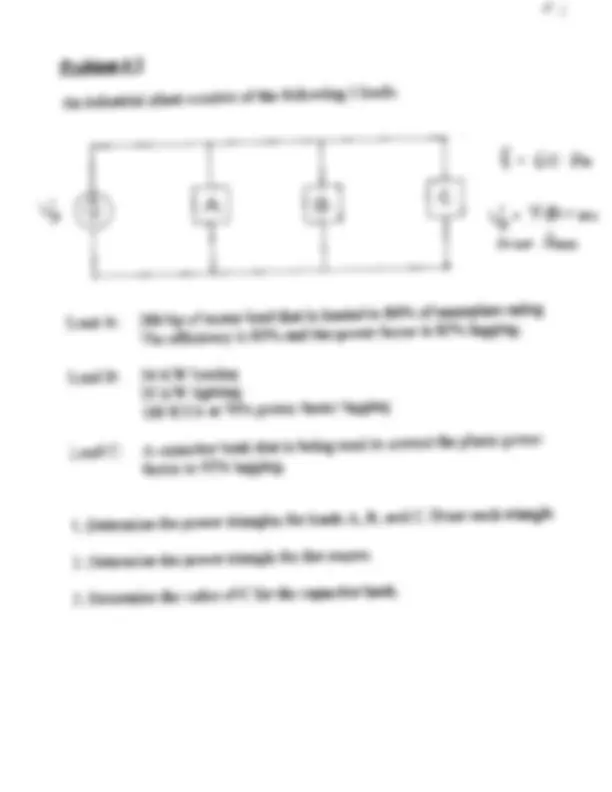 Test 1 with Answer Key - Introduction to Power Systems | ECE 3304 ...