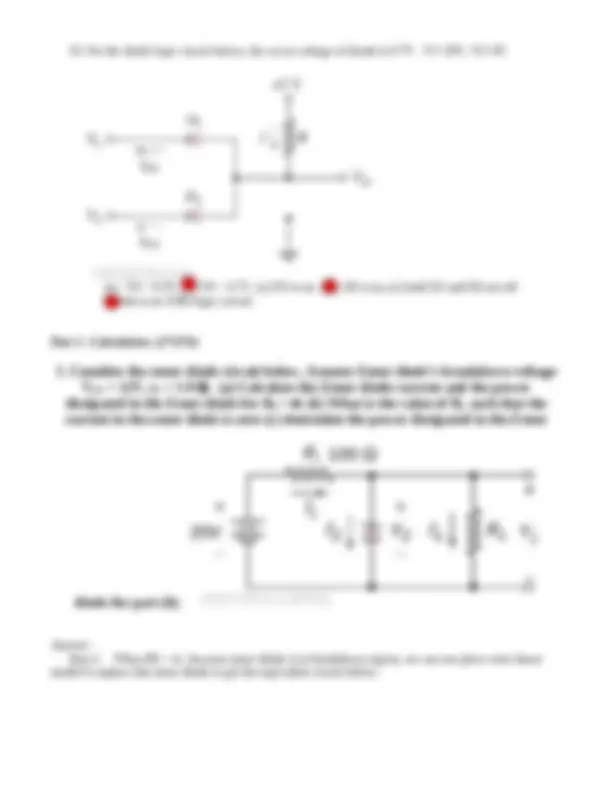 Exam 1 with Answer Key for Electronics | ECE 2204 | Exams Basic Electronics | Docsity