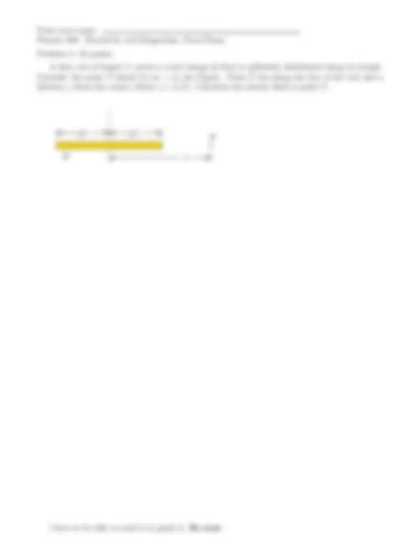 Electricity and Magnetism - Final Exam | PHYS 208 | Exams Optics | Docsity