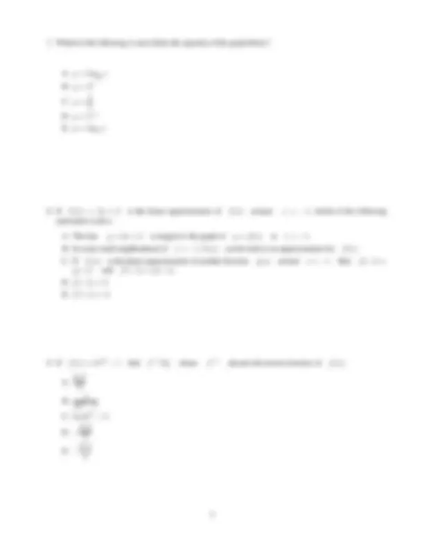 Questions of Engineering Mathematics I - Exam | MATH 151 | Exams ...