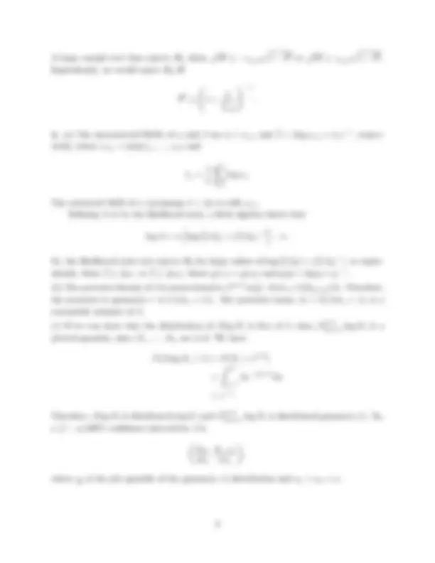 Solution to Final Exam - Theory of Inference | STAT 611 | Exams Statistics | Docsity