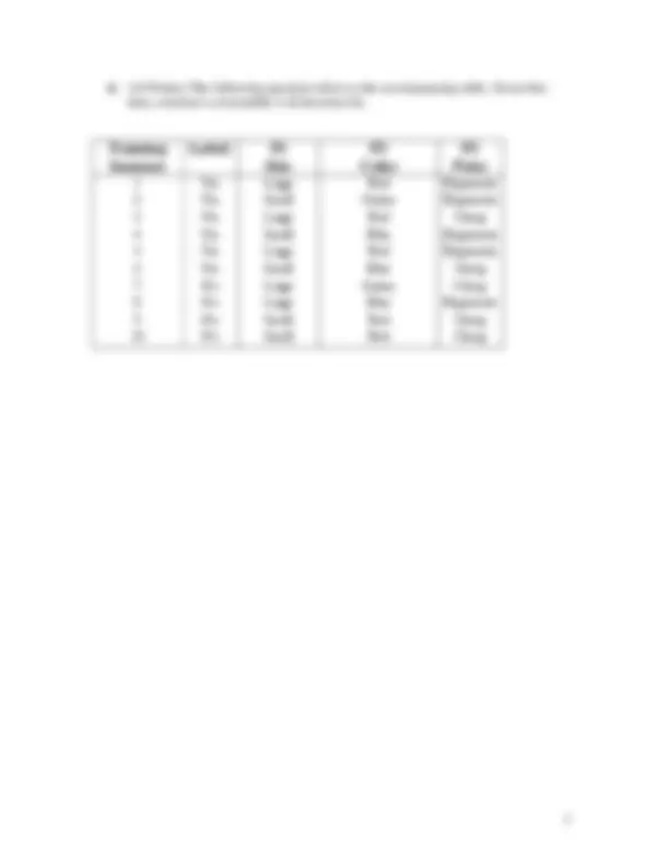 Questions of Introduction to Artificial Intelligence - Final Exam | CSCI 3202 | Exams Computer ...