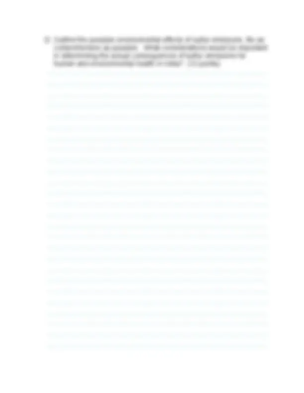 Final Exam - Global Environmental Problems | PUAF 741 | Exams ...