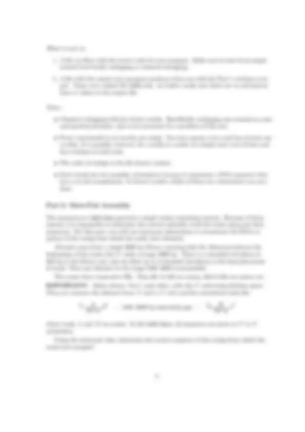 Lab Assignment 1: Gene Finding & Genome Assembly with Overlaps, Unitigs, and Mate-Pair | Lab ...