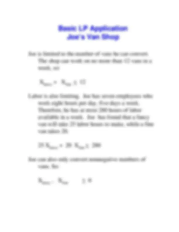 Basics of Linear Programming Problems | AGEC 622 | Study notes ...