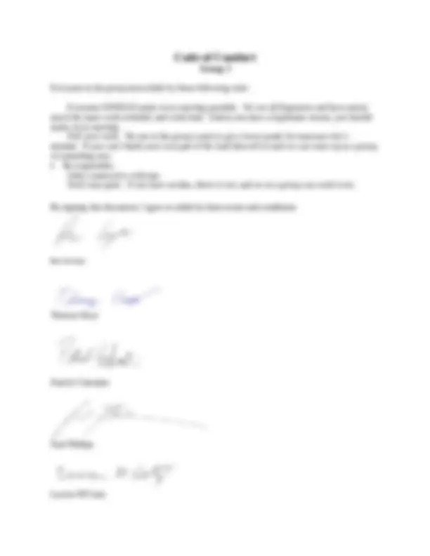 Engineering Design Project Charter: Group 5, Virginia Tech - Prof ...
