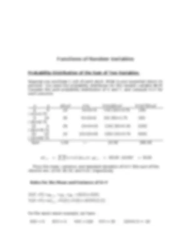 Analyzing Joint Probability Distribution of Stock A and Stock B - Prof. Lawrence Herman Wi ...