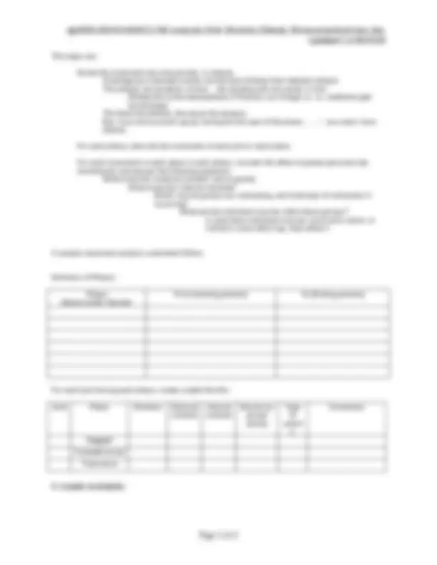 Analysis of Whole Body Movement - Study Guide | PHT 5174 | Study notes ...
