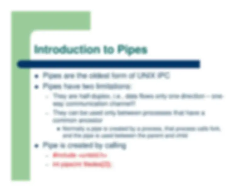 Introduction to Pipes in System Programming | CS 241 | Study notes ...