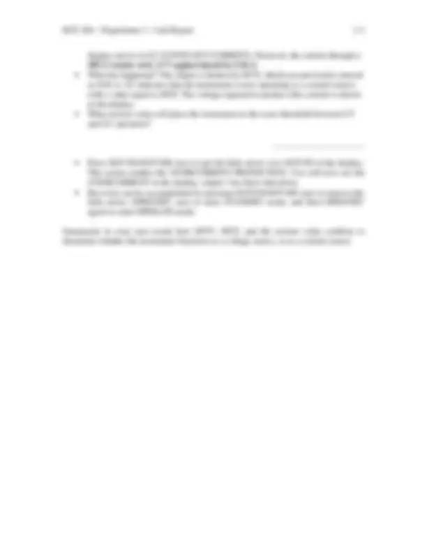 ECE 202 Experiment 1 Lab Report: Characterizing DC Power Supplies and ...
