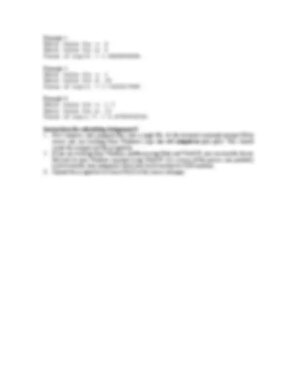 Assignment 6 in CGS3460: Cipher Text Generation and Exponential ...