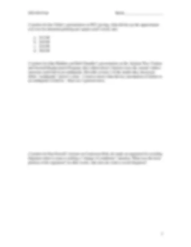 CEE 404 Final Examination: Questions and Problems - Prof. Stephen ...