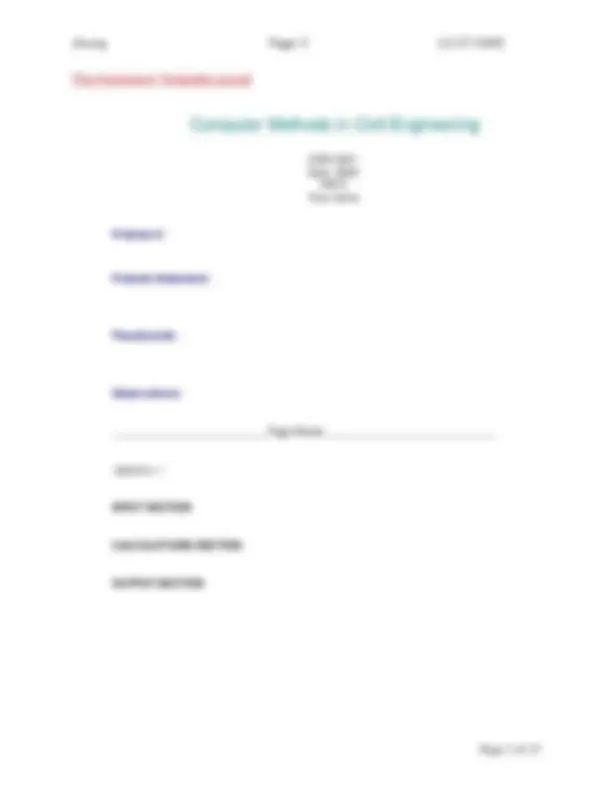 The Programming Process - Lecture Notes | CGN 3421 | Study notes Civil ...