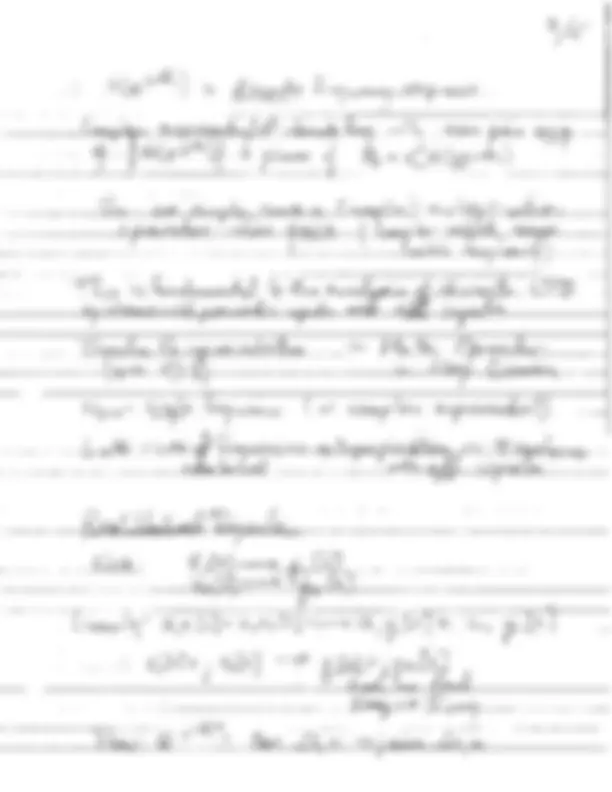 System Response to Complex Exponential Inputs | ECE 312 | Study notes ...