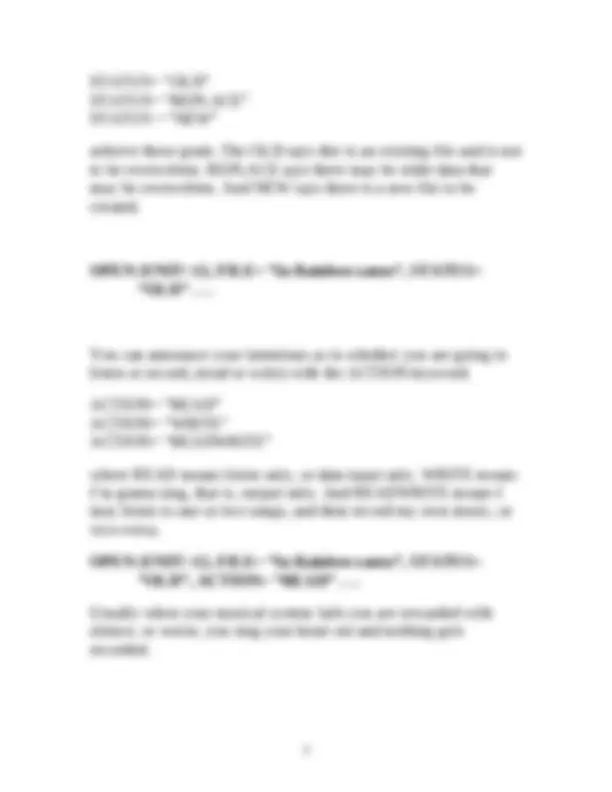 Lecture Notes on Files and File Processing | CSC 112 | Study notes ...