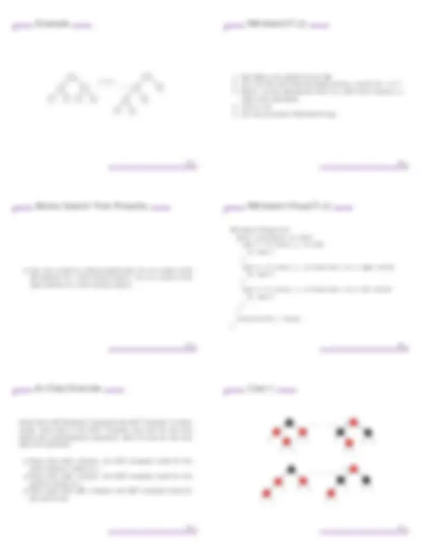 Red-Black Trees: Balanced Binary Search Trees | Study notes Computer ...