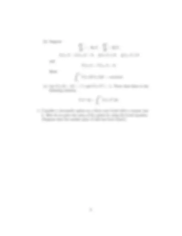 MATH 6204: Test II - Solutions for Free-Boundary Problem, Exponential ...