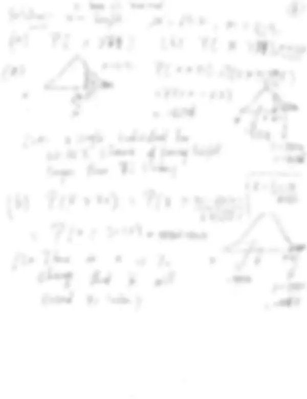 Sampling Distribution - Handwritten Notes | STAT 1222 | Study notes ...