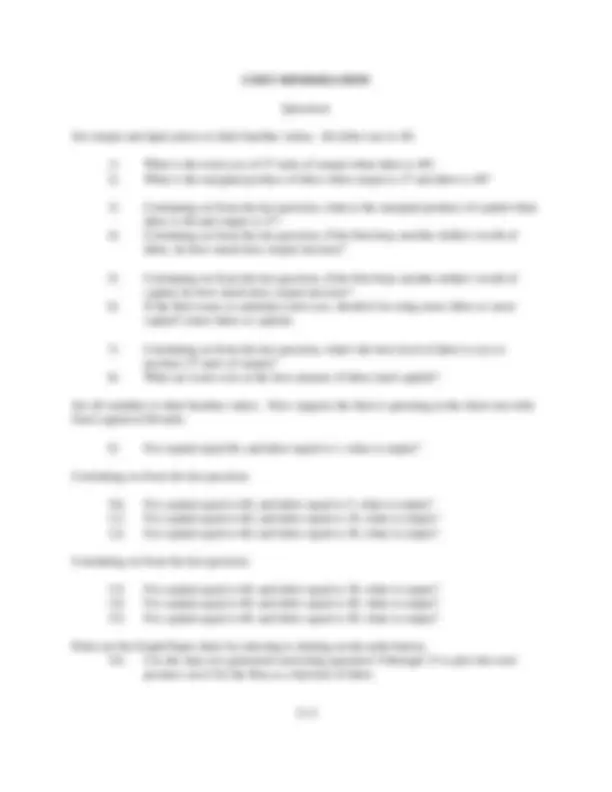 Cost Minimization: University Production Function and Input Decisions - Prof. B. Brown ...