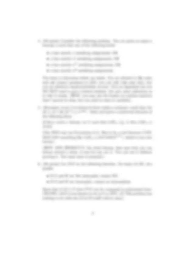 Midterm Questions | Complexity Theory | CMSC 652 | Exams Computer Science | Docsity