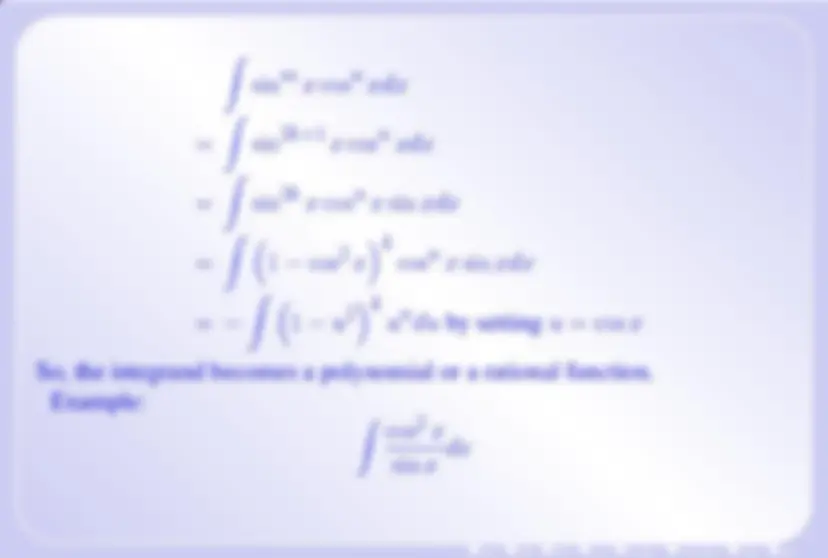 Trigonometric Integrals: Transforming Complicated Integrals using ...