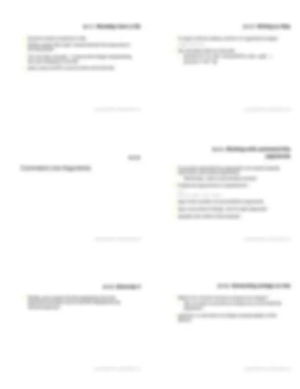 Intro to Programming II: Project Recap - 2D Arrays, File I/O, and Command Line Arguments | Study ...