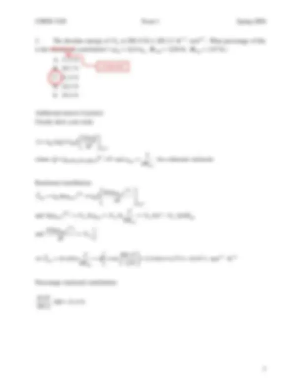 25 Questions with Answer Exam 1 - Physical Chemistry | CHEM 3520 ...