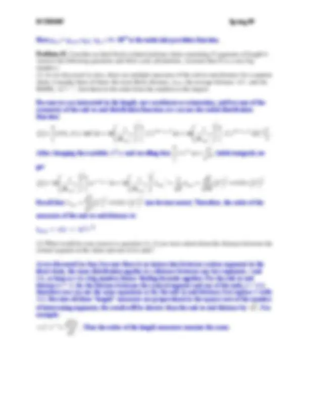 Solution to Homework - Physical Biochemistry | BCHM 485 | Assignments ...