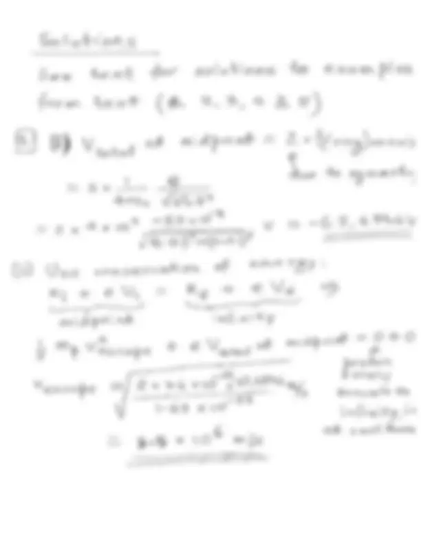 Oscillations, Heat and Electricity - Final Exam Solved | PHYS 260 | Exams Physics | Docsity