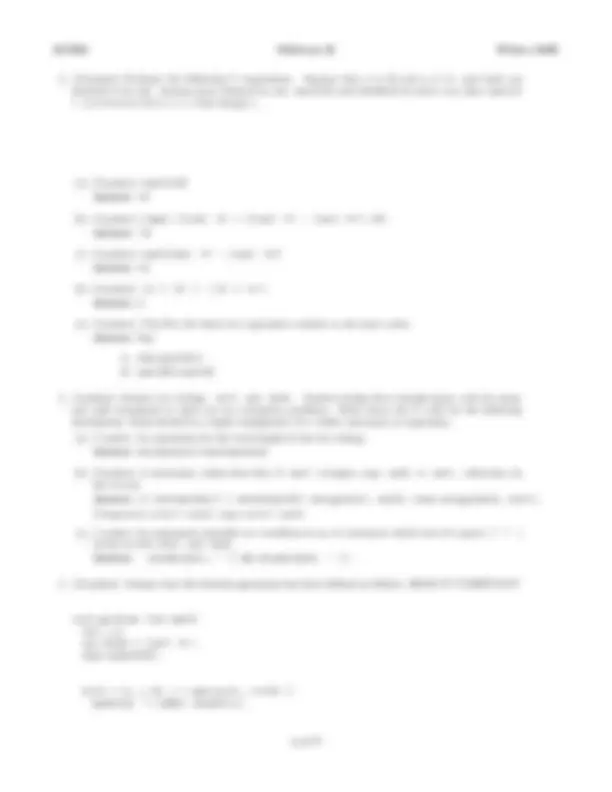 Midterm Exam with Answers - Programming and Problem Solving | ECS 030 | Exams Computer Science ...