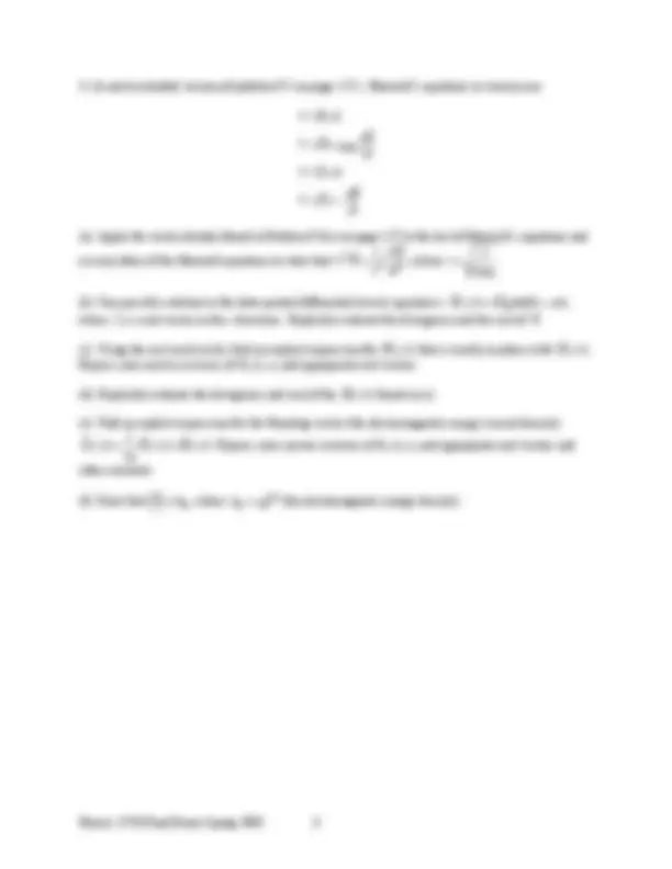Final Exam Question Paper - Foundations of Wave Phenomena | PHYS 3750 ...