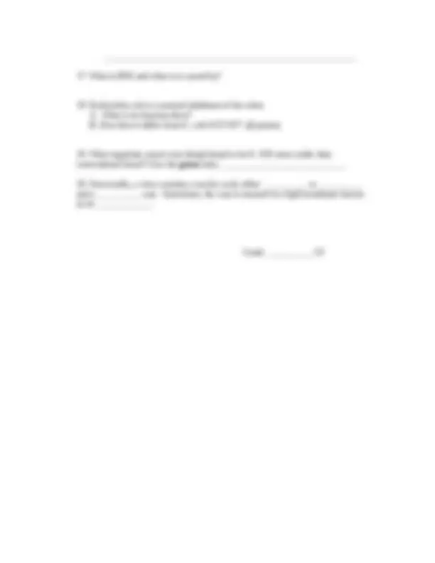 Assignment 1 for Microbiology - 2010 | MCB 2010C | Assignments Microbiology | Docsity