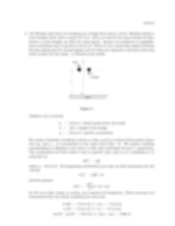 Solutions to Final Exam for Introduction to Physics I | PHYS 2211 | Exams Physics | Docsity