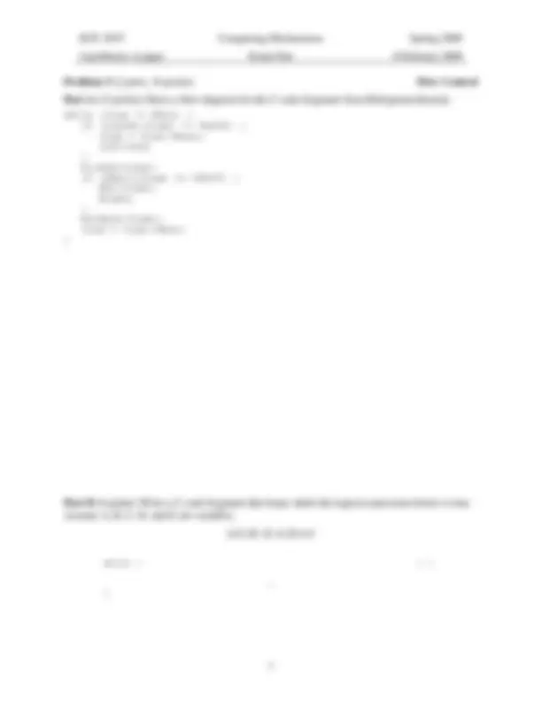 4 Problems on Mechanism of Computing Systems - Exam 1 Fall 2009 | ECE 3035 | Exams Electrical ...