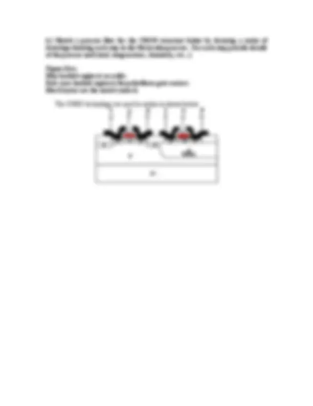 Homework 8 - 6 Unsolved Questions of Microelectronics Techniques | ECE 6450 | Assignments ...