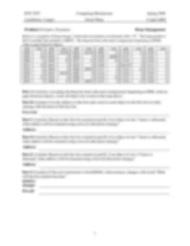 Exam 3 Problems for Mechanisms for Computing Systems | ECE 3035 | Exams Electrical and ...