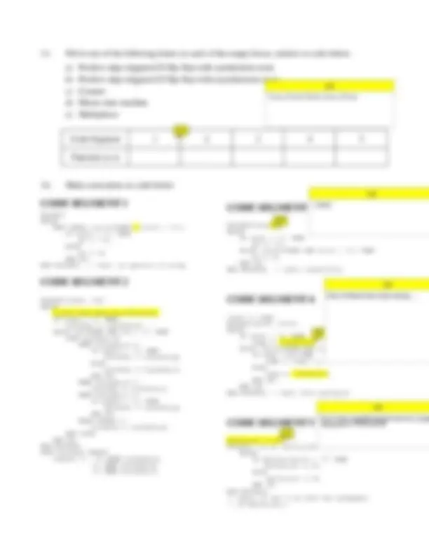 Exam A Answer Sheet - Digital Design Lab | ECE 2031 | Exams Electrical ...