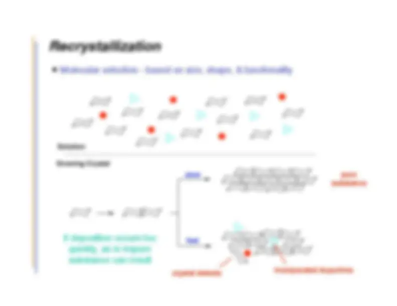 Recrystallization and Melting Point - Experiment II | CHE 276 | Lab ...