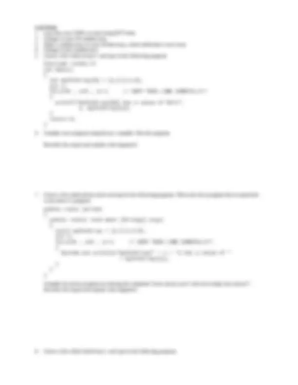 Arrays Lab for Operating Systems - Spring 2005 | CSC 1600 | Lab Reports ...