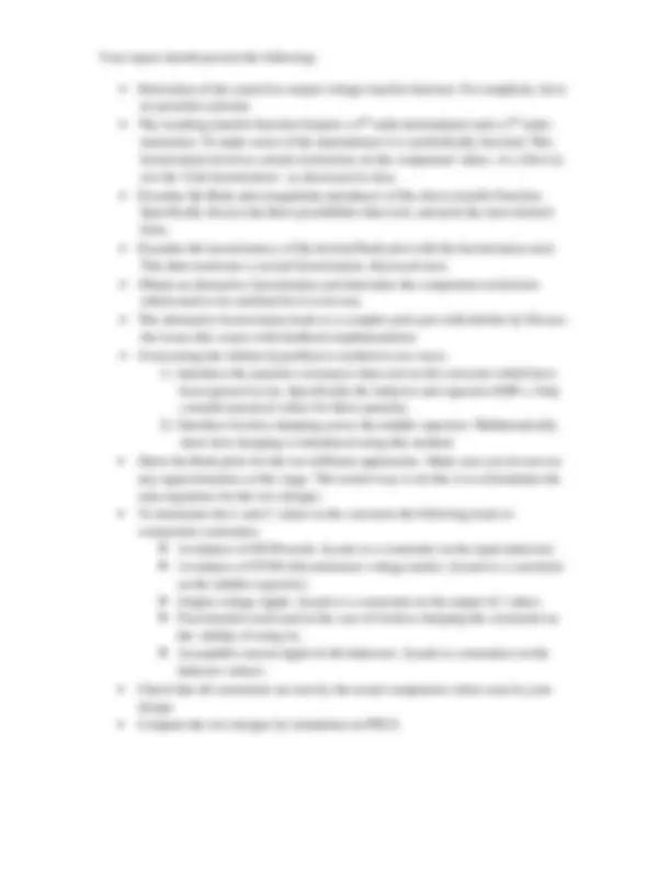 Design and Simulator A Cuk Regulators - Project 2 | ECE 446 | Study Guides, Projects, Research ...