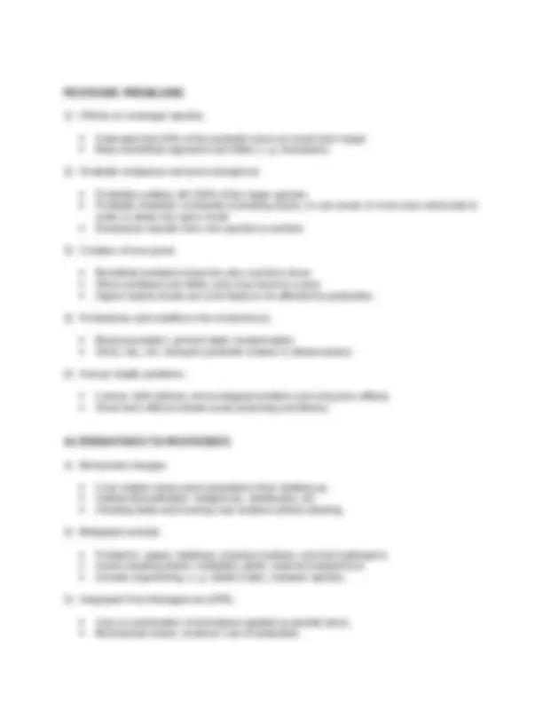 Pest Control - Lecture Notes - Environmental Biology | BIOL 107 | Study ...