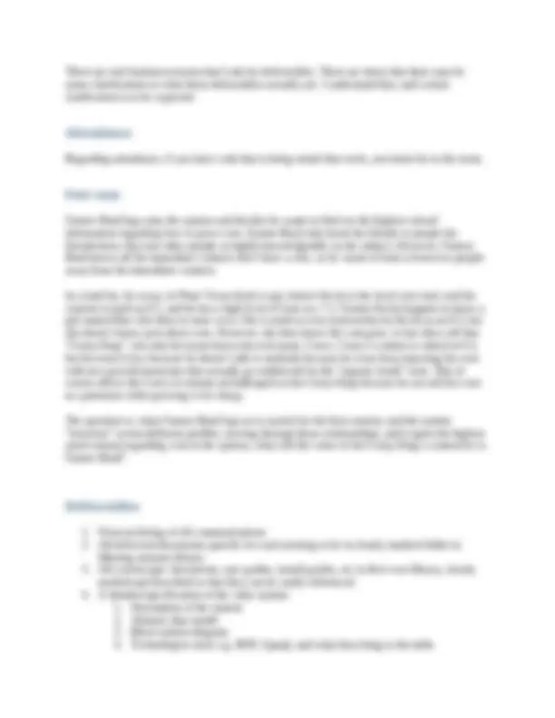 Email Discussion: Recognizing and Addressing Issues in a Class Project ...