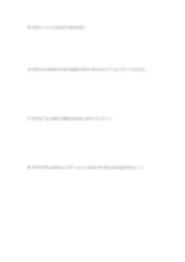 6 Problems on Implicit Differentiation - Homework 8 | MATH 155 | Assignments Calculus | Docsity