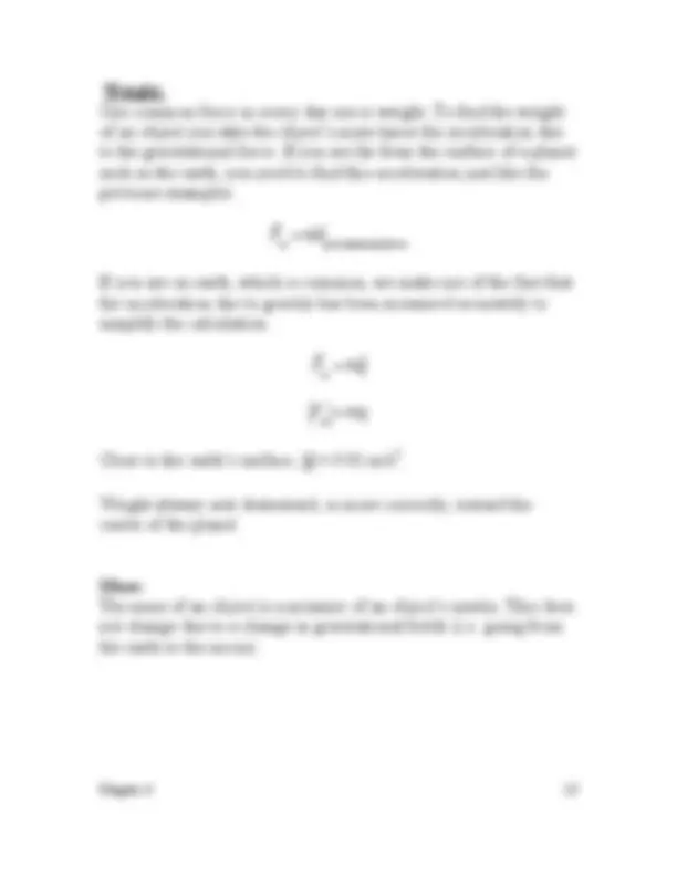 Determining Acceleration due to Gravity: Examples and Calculations | Assignments Physics | Docsity